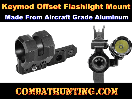 RG-FL27KC UTG Leapers Offset Flashlight Ring Mount Keymod Matte Black ...