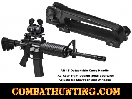 MARDCH AR-15 Carry Handle with A2 Rear Sight - AR-15 Parts & Accessories