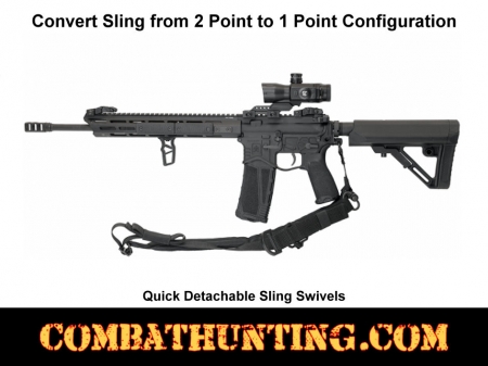 DP-508B 2 Point Sling With QD Swivels Adjustable - Standard MFG DP-12 ...